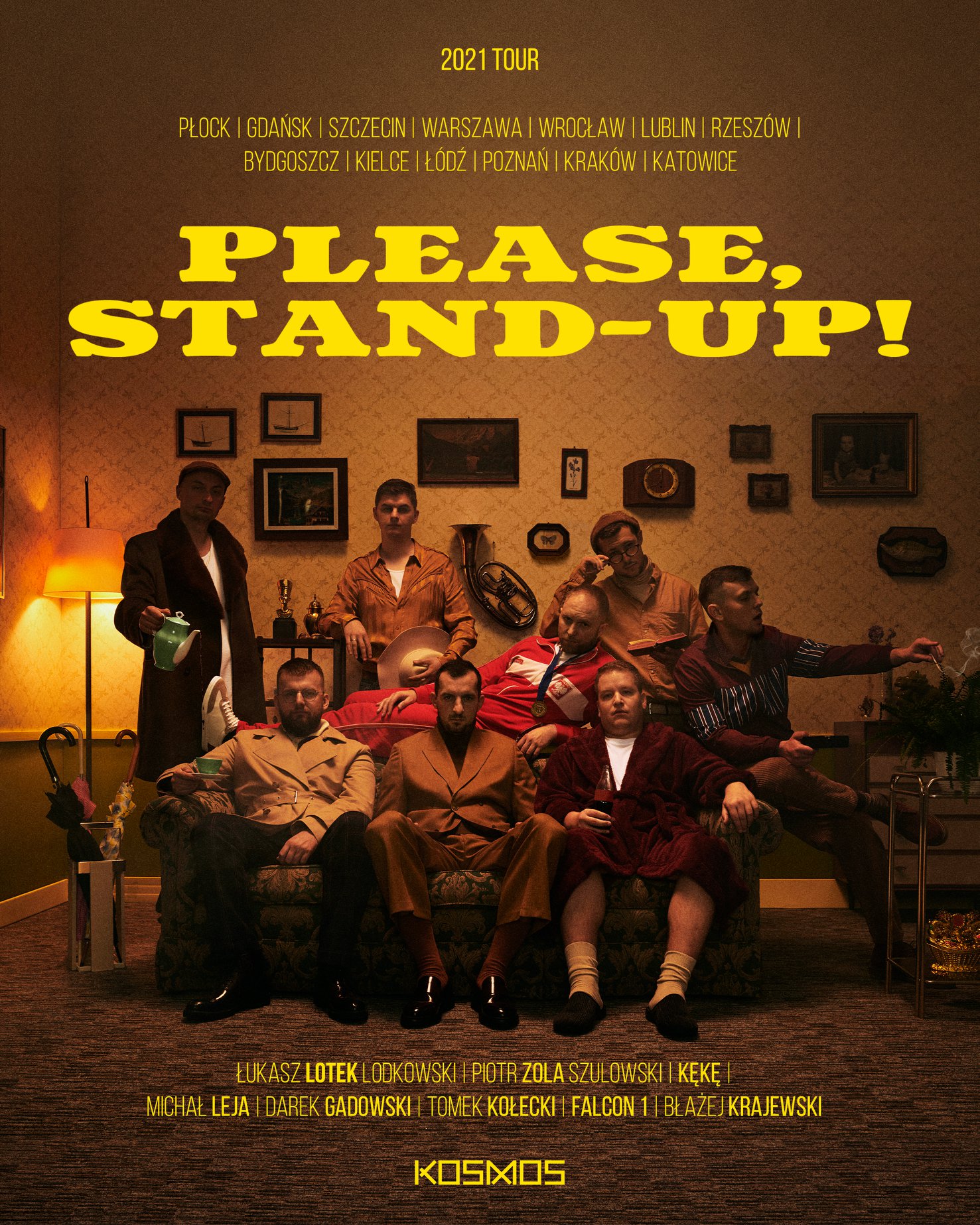 Najlepszy plakat 2020: Please, Stand-up! - Standupedia.pl